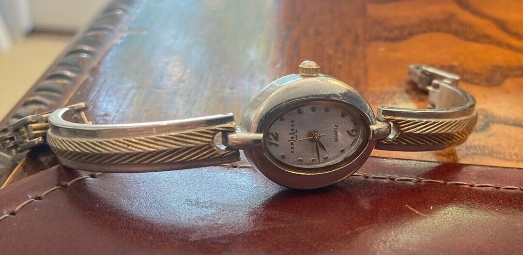 Women's Two Tone LA Express Watch, Bracelet Band - Etsy