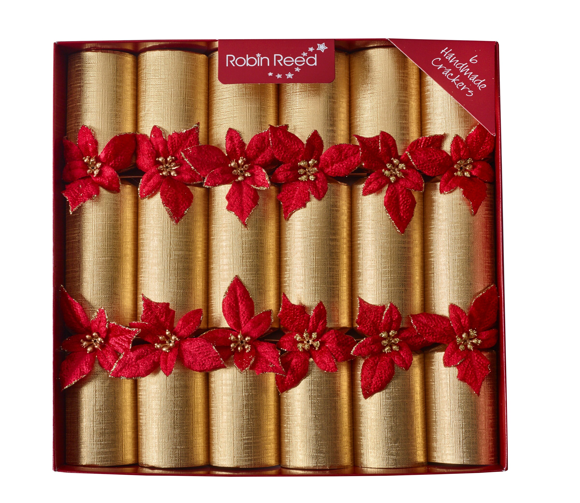Robin Reed 6 X 12 Inch Luxury Handmade Christmas Crackers - Etsy UK Robin Reed 6 X 12 Inch Luxury Handmade Christmas Crackers - Etsy UK