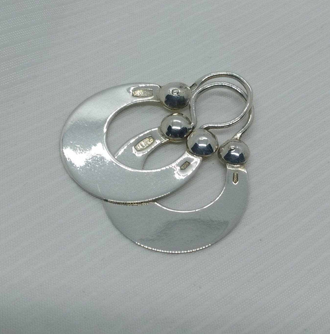 Vintage Women's Earrings cossack, Silver of the USSR, 875 Standard ...