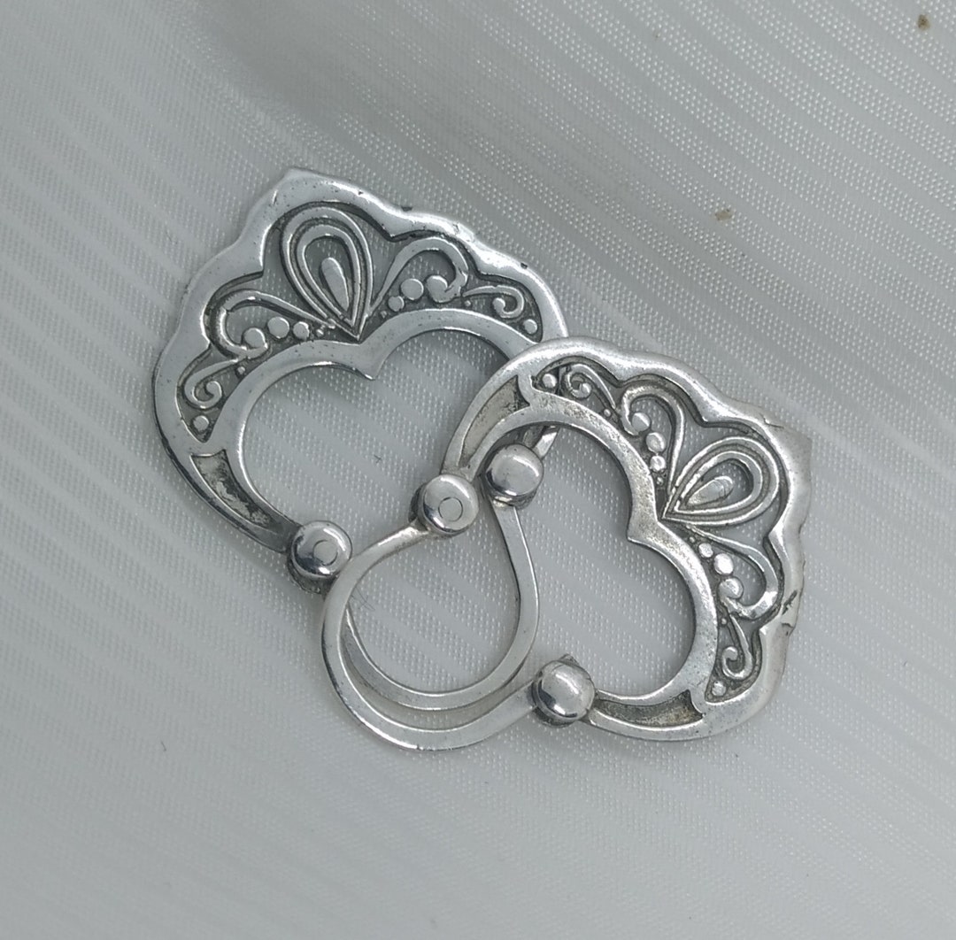 Vintage Women's Earrings "cossack", Silver 925 Standard, Women's ...