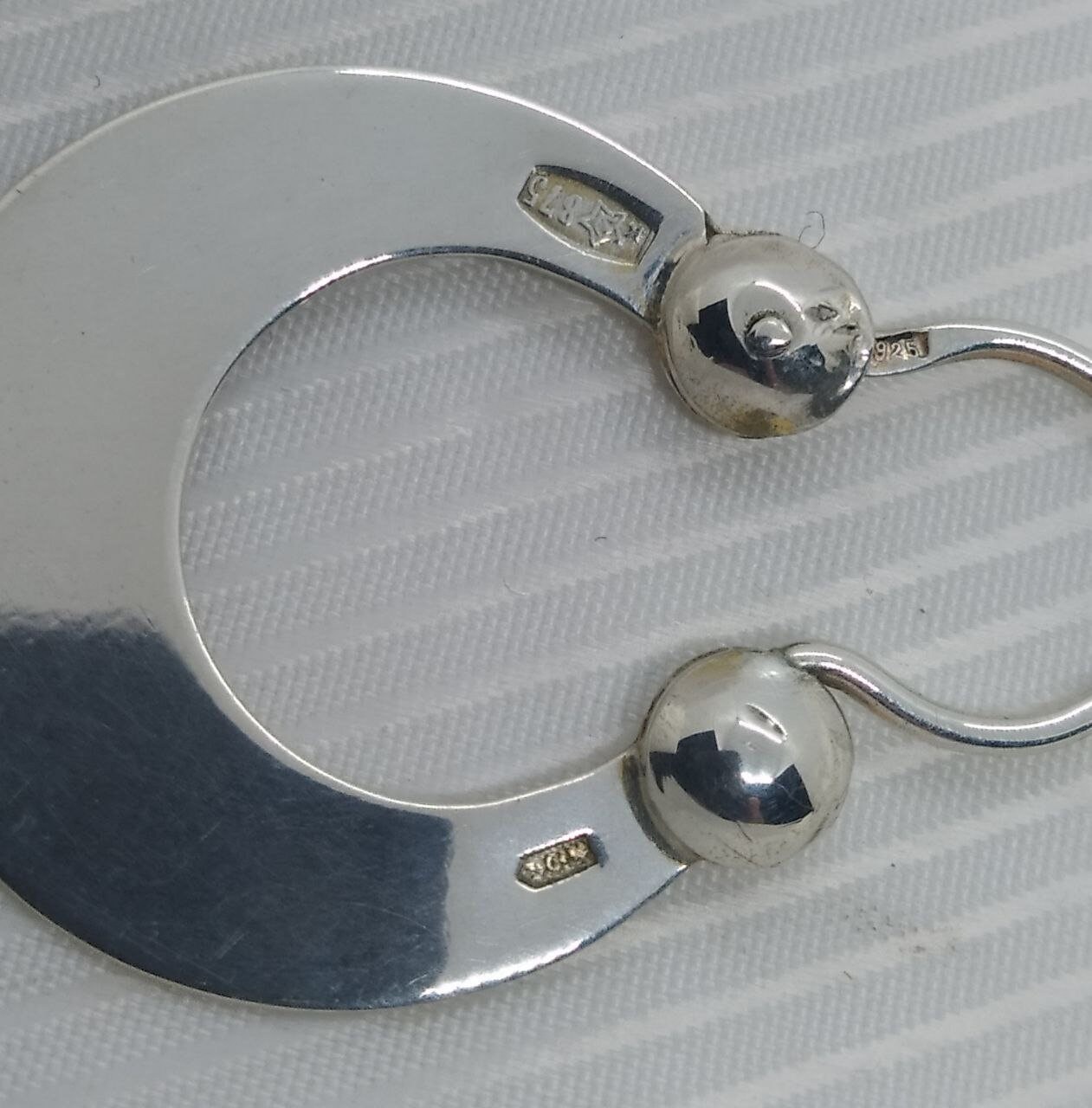 Vintage Women's Earrings cossack, Silver of the USSR, 875 Standard ...