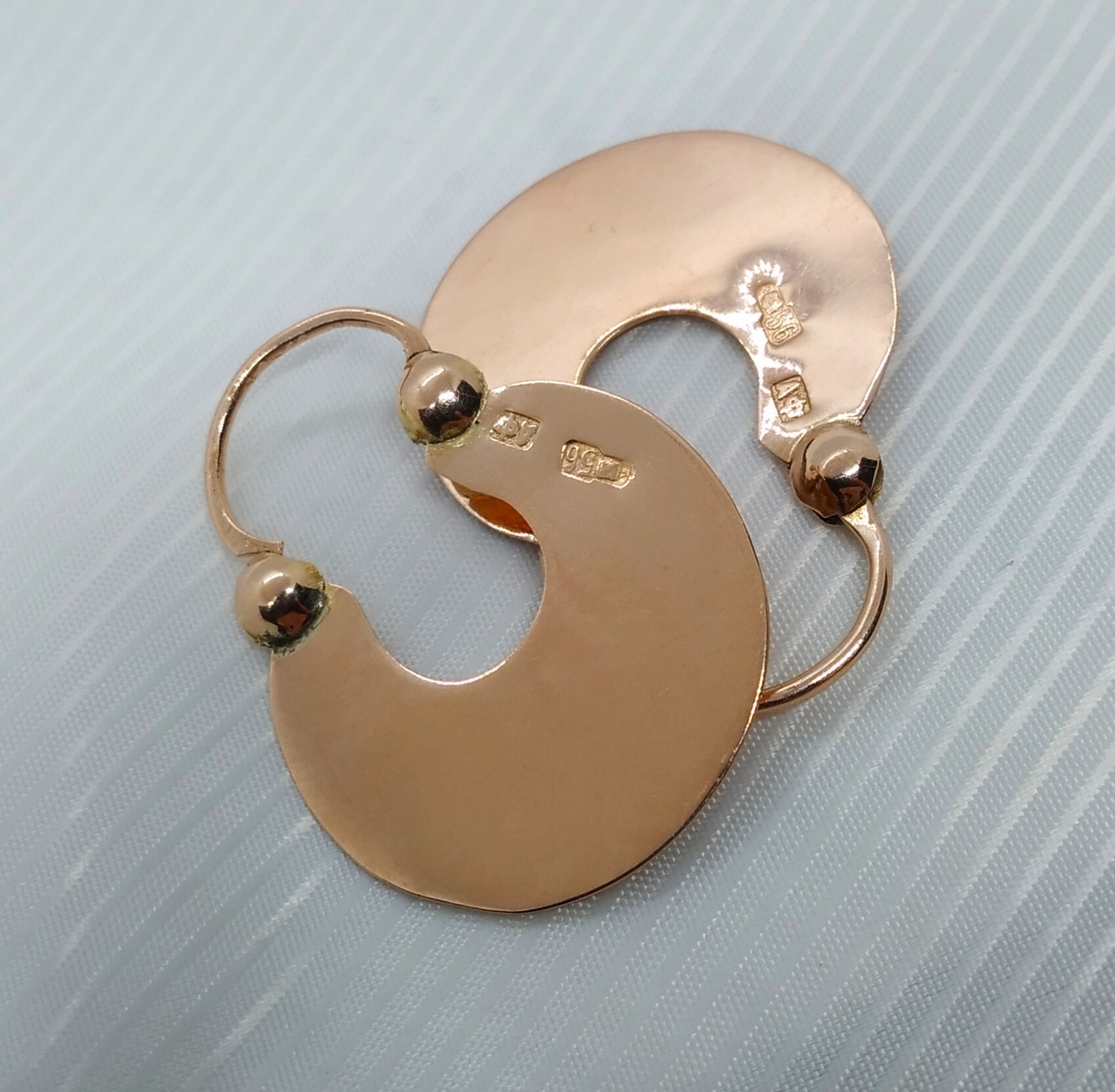 Vintage Women's Earrings "cossack", Gold Earrings, Kalachi, Gold 56 ...