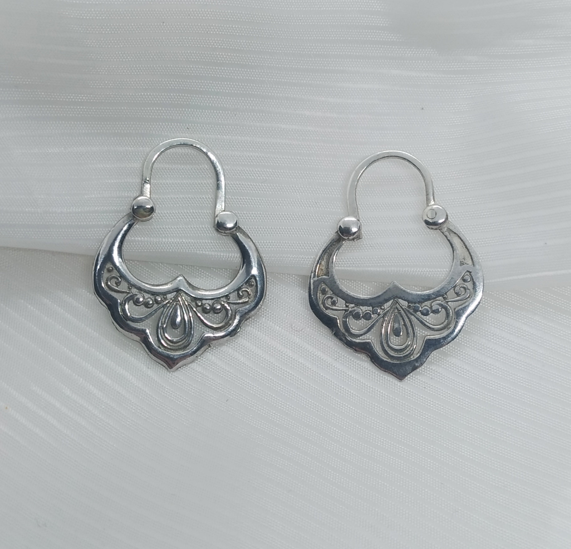 Vintage Women's Earrings "cossack", Silver 925 Standard, Women's ...