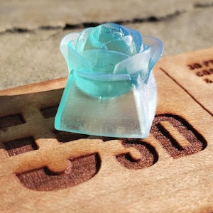 Rose Keycap Flower Keycap Custom Key Cap Mechanical Cherry MX Keyboard ...