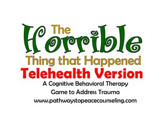 The Horrible Think that Happened: A CBT Game to Process Trauma | Etsy