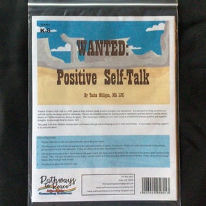 Wanted: Positive Self Talk, A CBT Game to Improve Self-esteem - Etsy