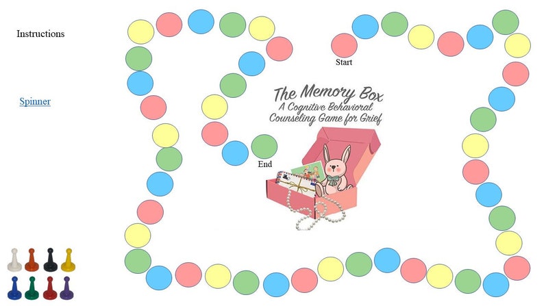The Memory Box: A Counseling Game to Process Grief - PDF Download - Etsy