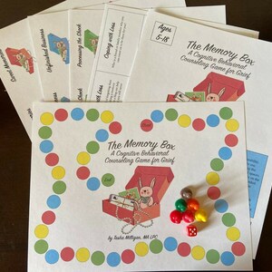 The Memory Box CBT Counseling Game for Grief and Loss - Etsy