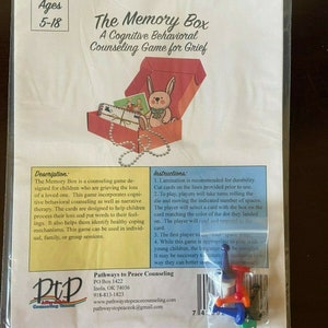 The Memory Box CBT Counseling Game for Grief and Loss - Etsy