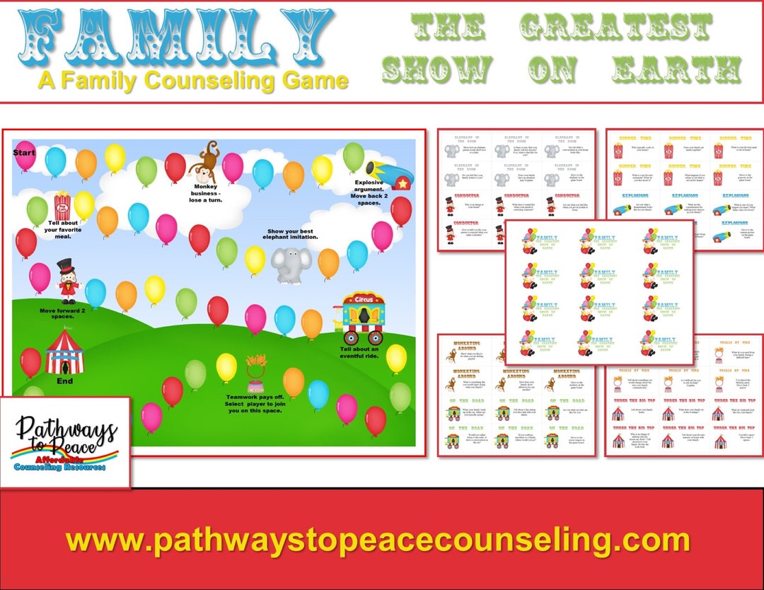 Family: the Greatest Show on Earth, A Family Counseling Game, PDF ...