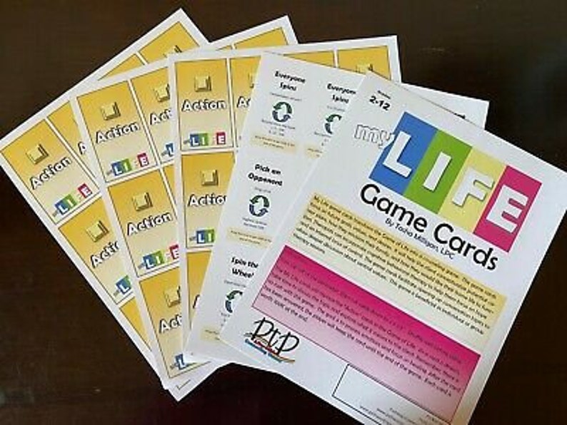 My Life Game Cards - Turn the Game of Life Into a Counseling Game! - Etsy