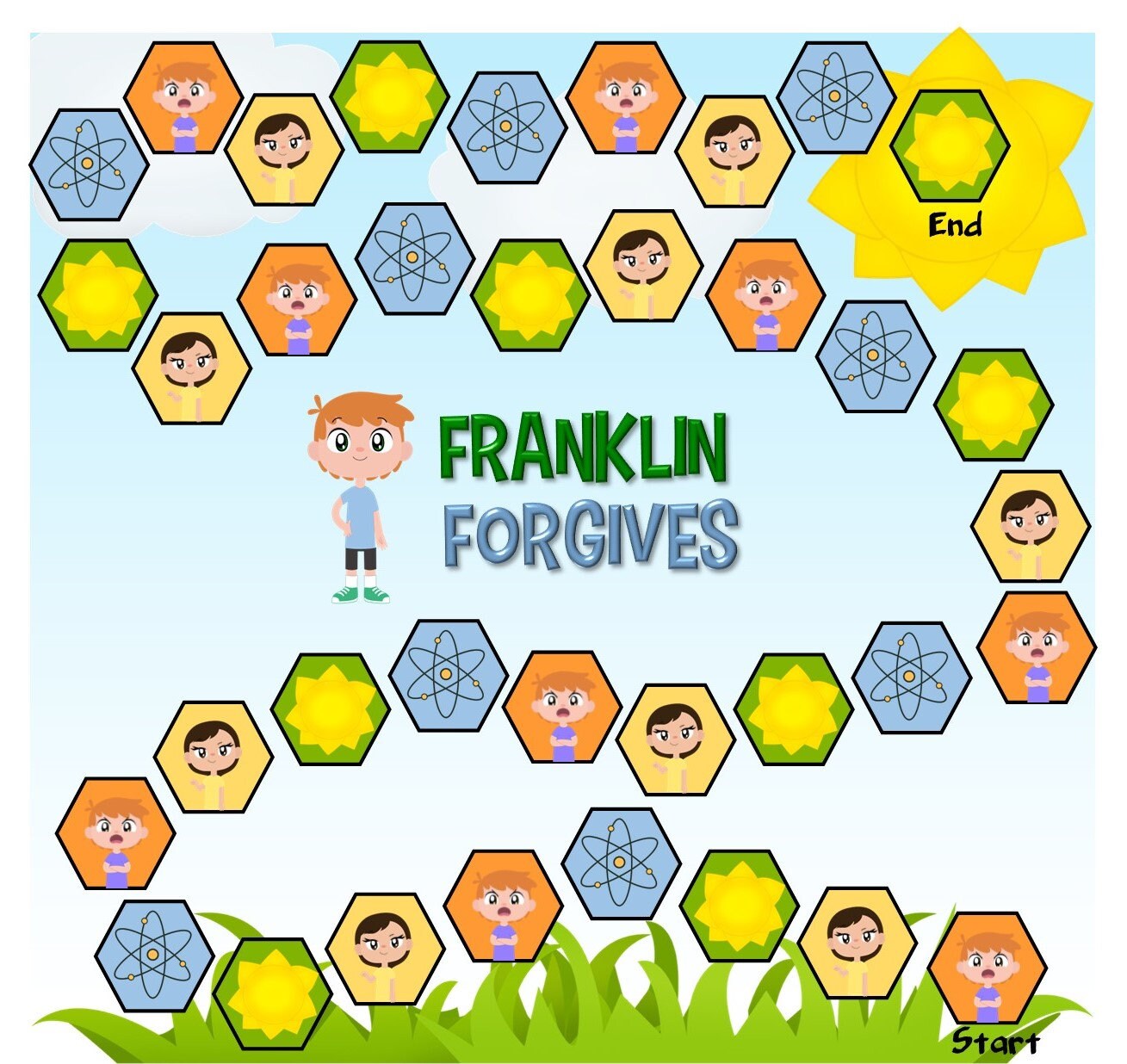 Franklin Forgives: A Story and Game About Forgiveness - Etsy