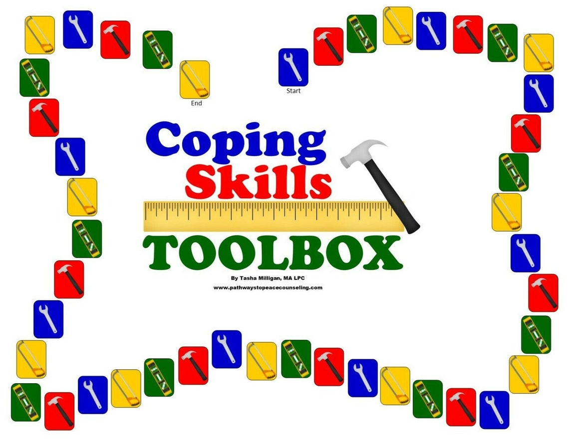 Coping Skills Toolbox Counseling Game - Etsy