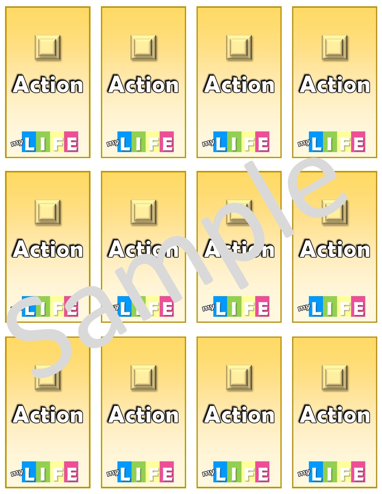 My Life Game Cards - Turn the Game of Life Into a Counseling Game! - Etsy