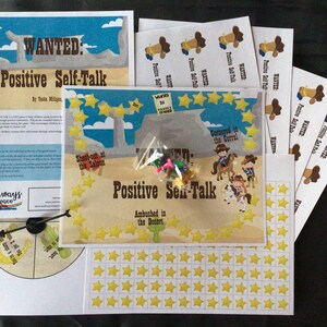 Wanted: Positive Self Talk, A CBT Game to Improve Self-esteem - Etsy