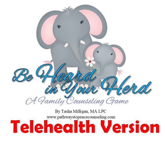 Be Heard in Your Heard: A Family Counseling Game Telehealth | Etsy
