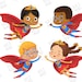 Super Hero, Super Hero Kids, Multicultural Kids, Super Hero Party ...