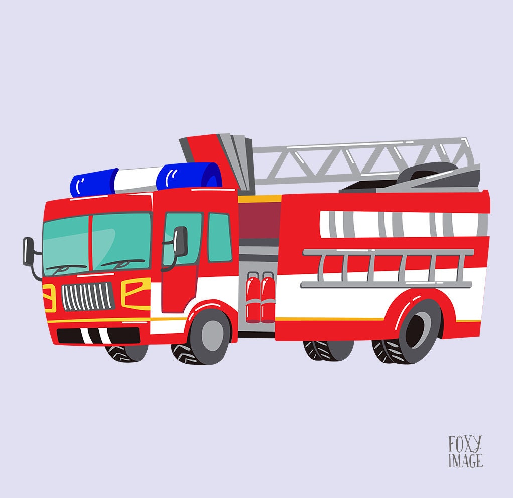 Fire Engine Clip Art Top View