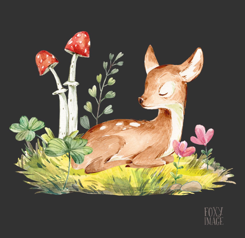 Baby Hert Clipart Bord Baby Hert The Zoo | The ZOO | Op Tafel