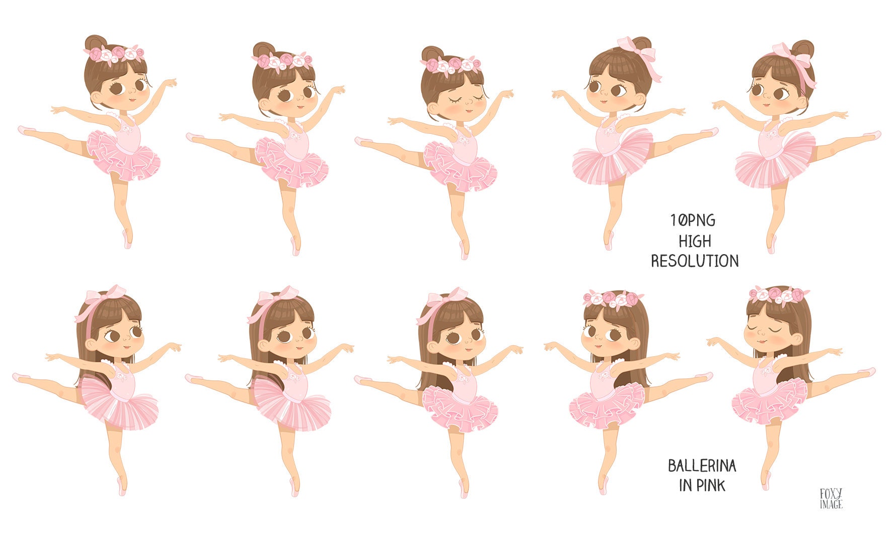 High Res Pink Ballarina