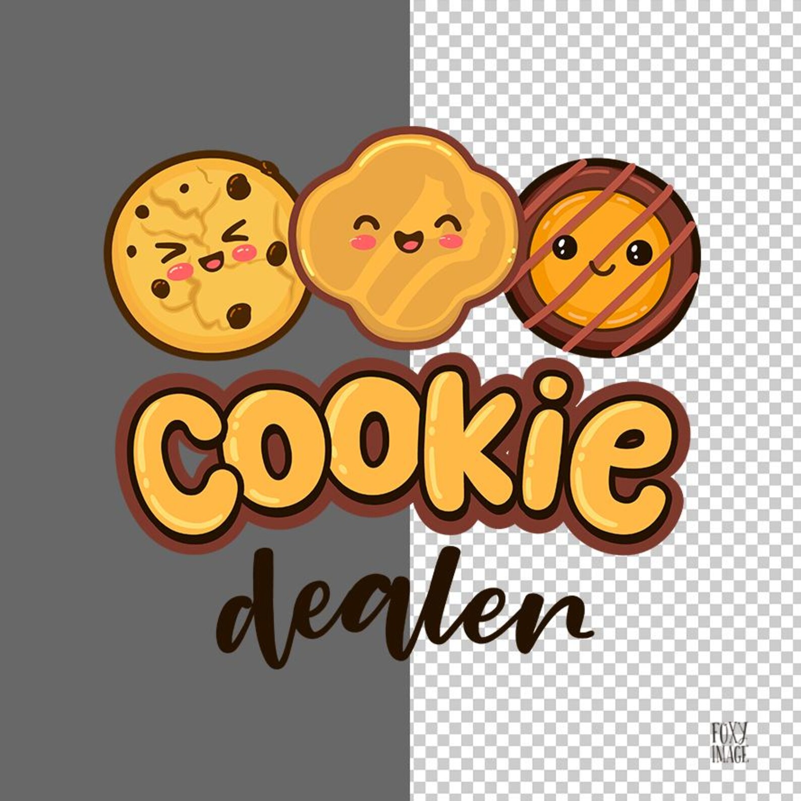 Cookie Png Clipart, Cookie Dealer PNG, Scout Cookie Gealer Clipart ...
