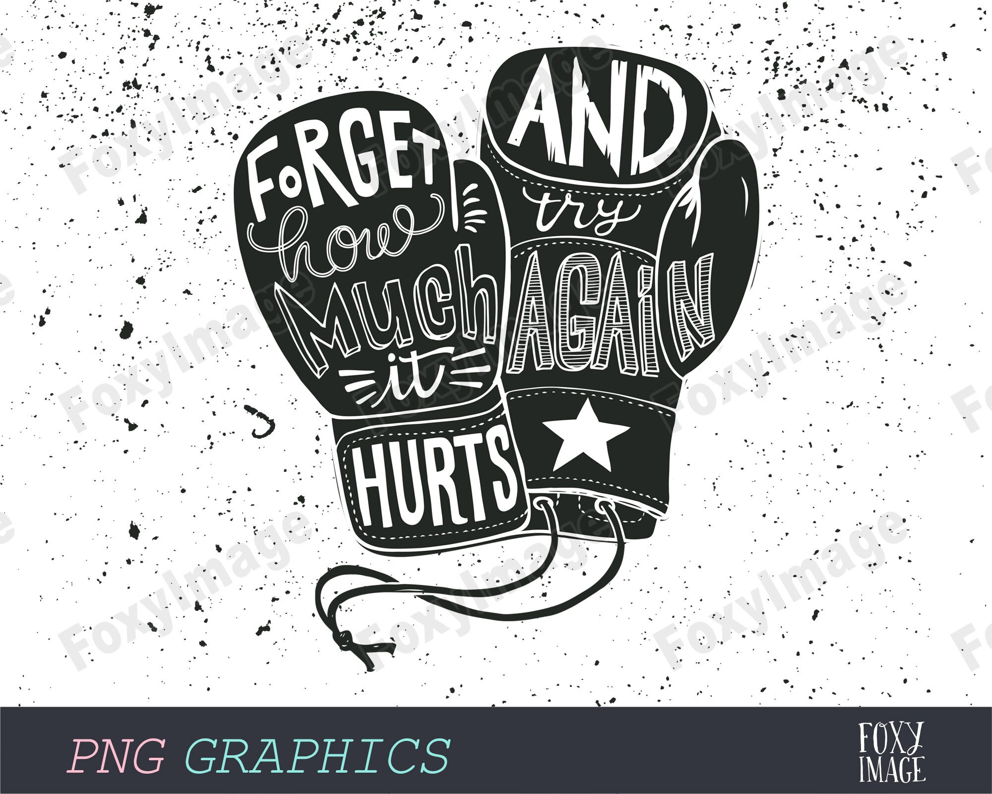 Boxing Gloves PNG, Motivation Poster, Instant Download, Printable Art ...