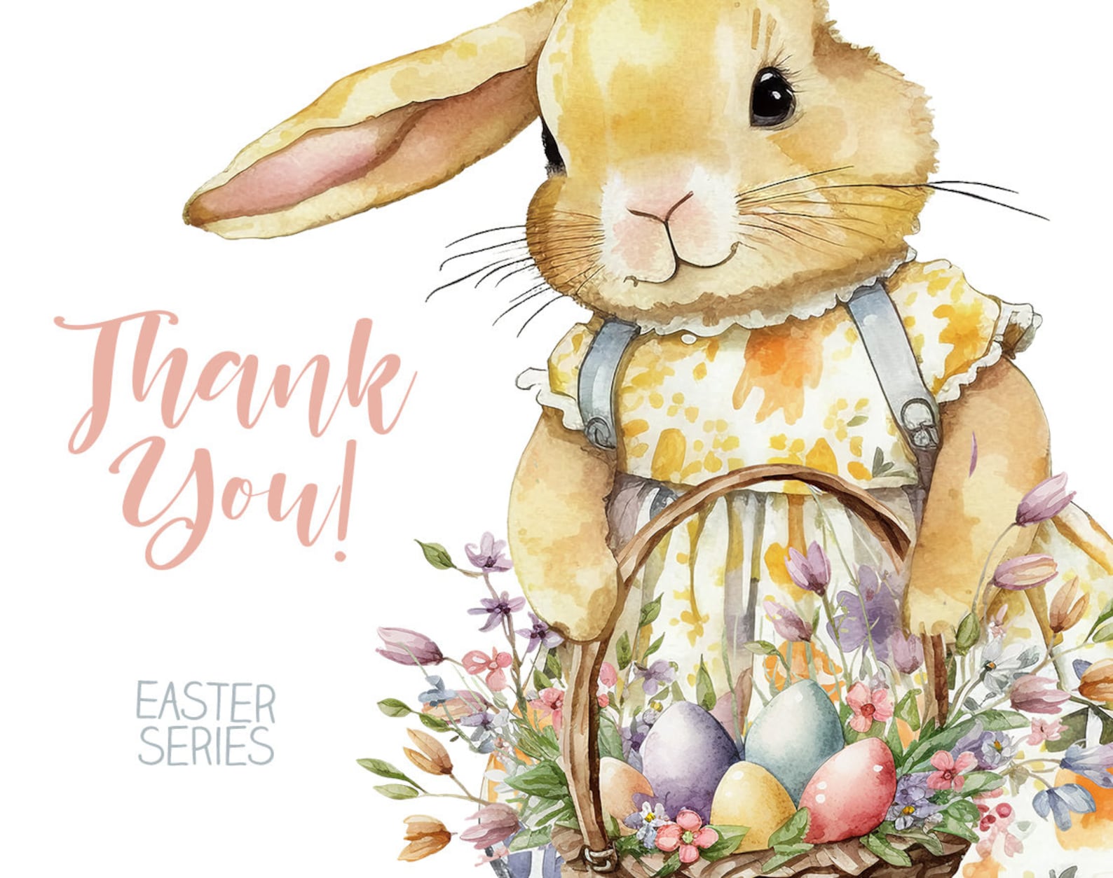 Easter Bunny Clipart, Bunny PNG Clipart, Boy and Girl, Little Bunny ...