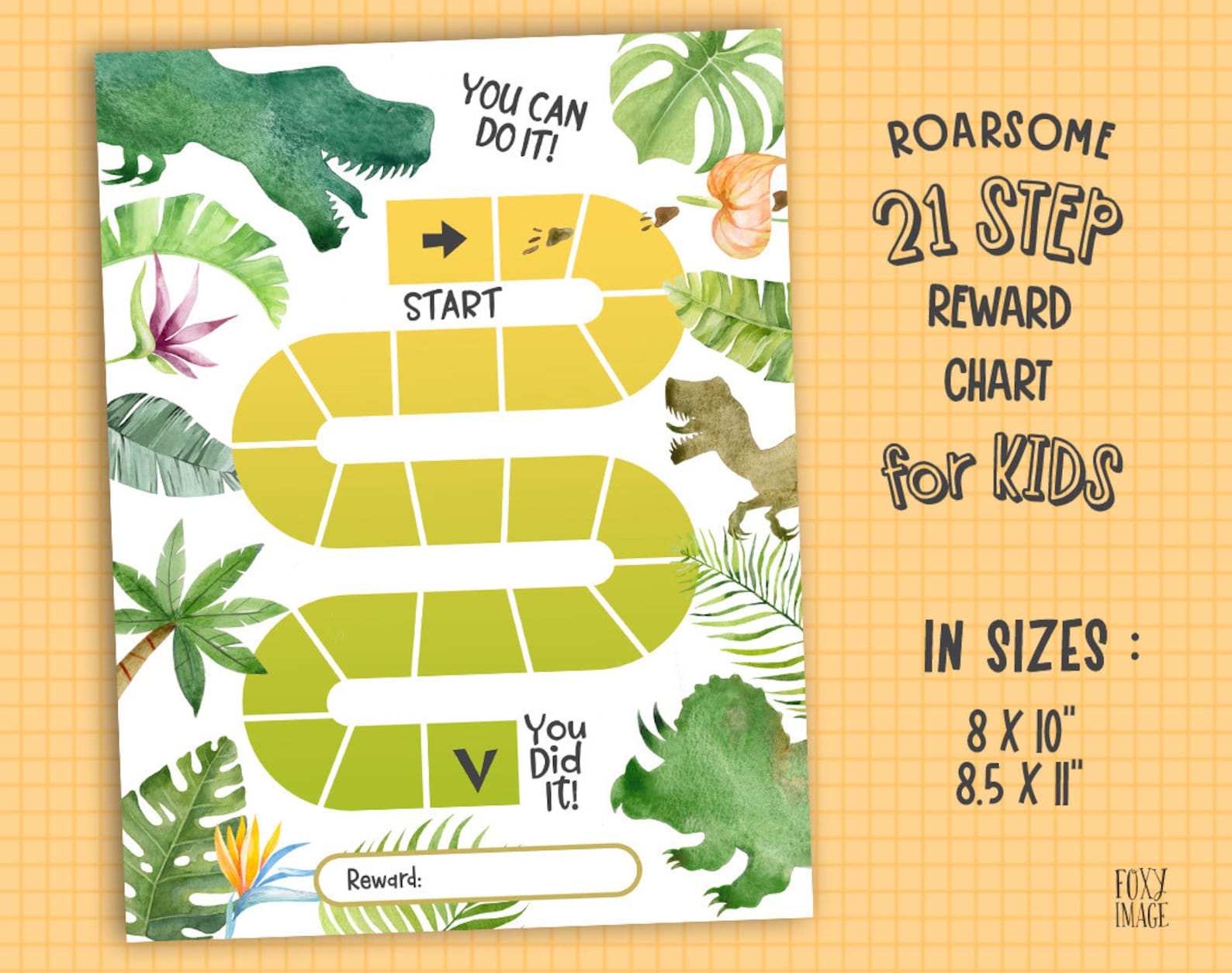 Printable Dinosaur Reward Chart, Dinosaur Behavior Chart, Toddler ...