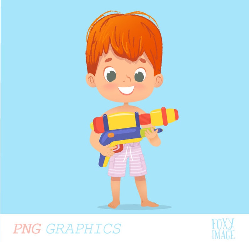 Pool Party Boys Happy Birthday Boys Pool Party Clipart Swim - Etsy