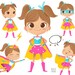 Happy Kids PNG Clipart, African American Kids Jumping Clipart, Birthday ...