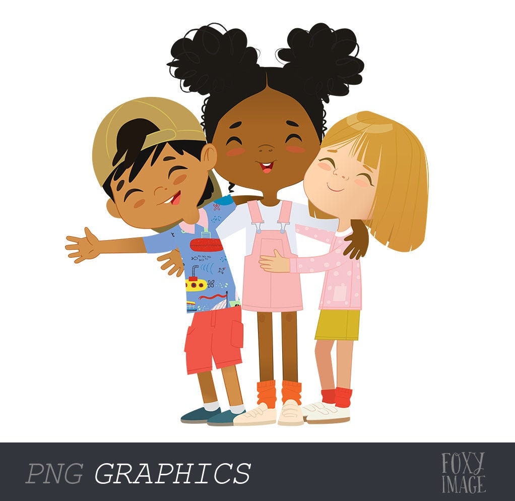 Kids Friendship Clipart Images