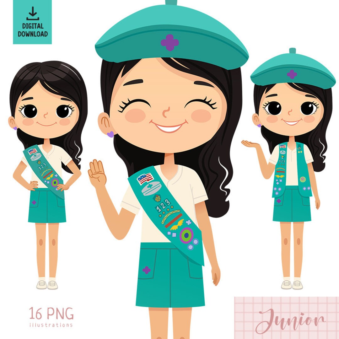 Girl Scout Clip Art