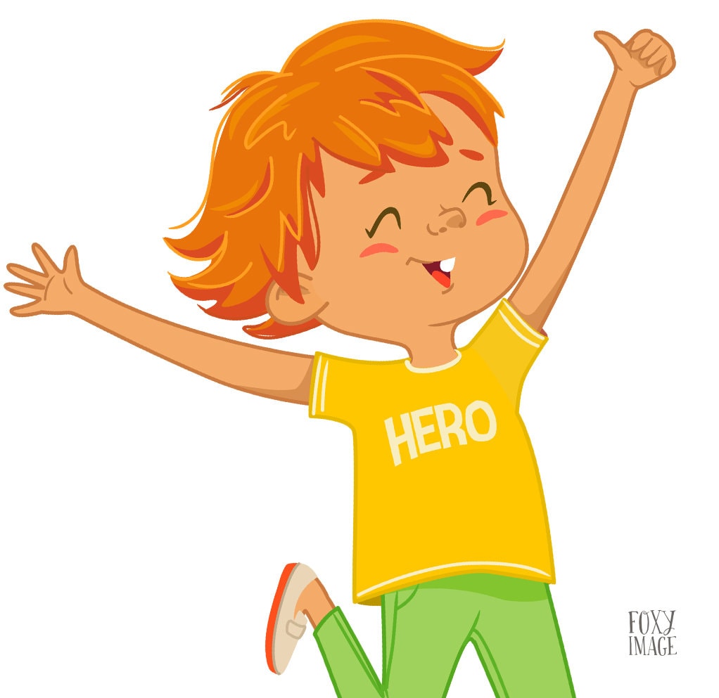 Kinder Springen Clipart Png