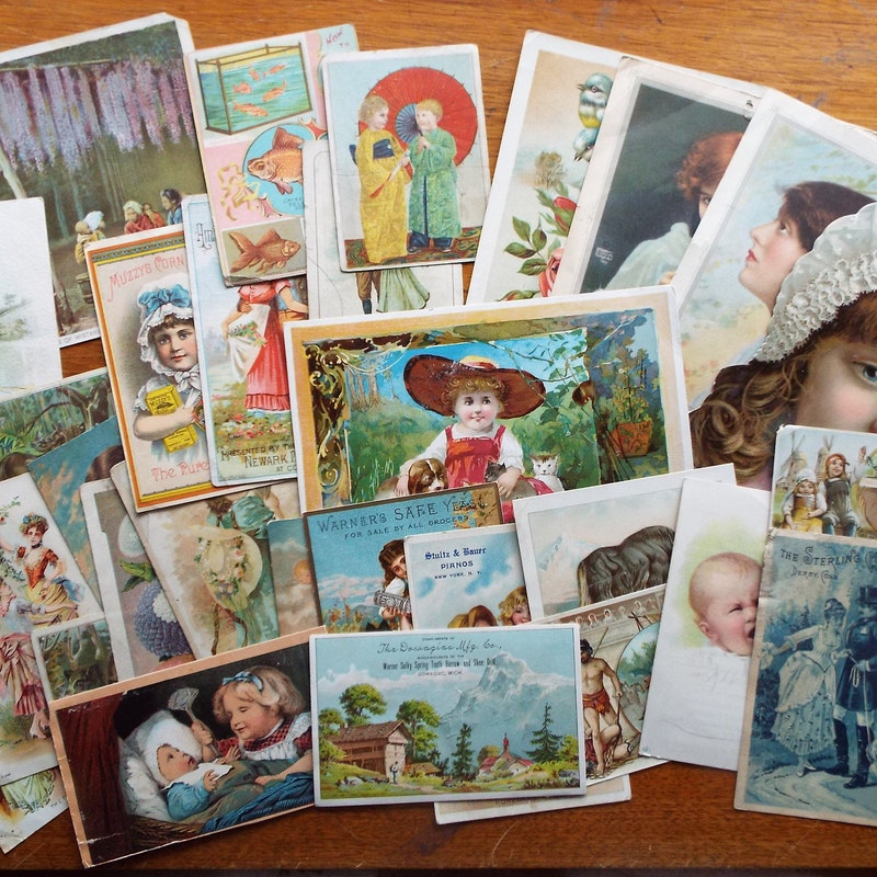 Antique Trade Card - Etsy