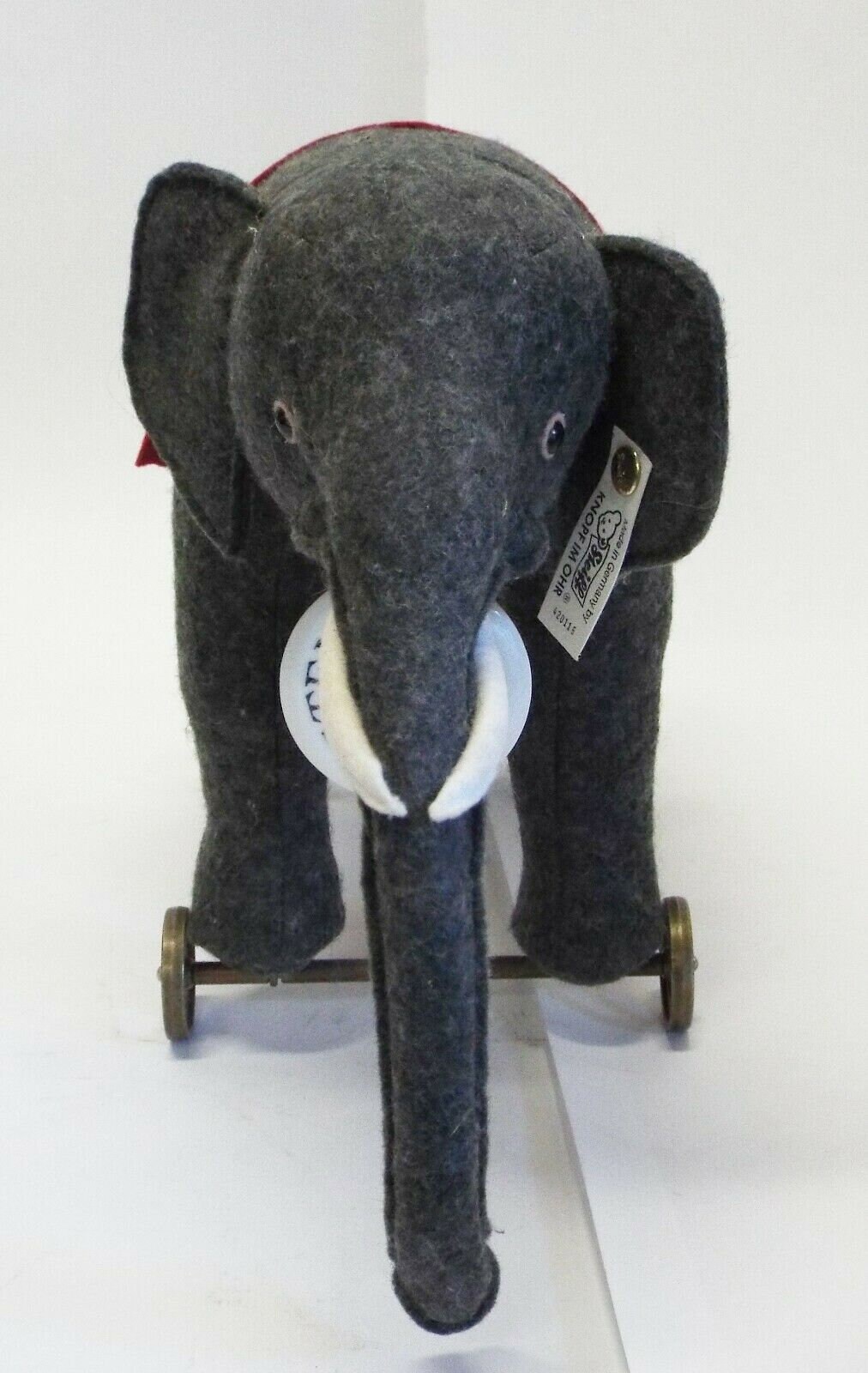 Vintage 1997 STEIFF Club Limited Edition ELEPHANT on WHEELS - Etsy