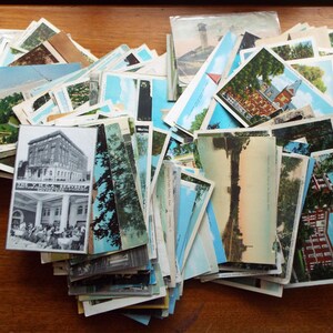 HUGE Lot of 344 Old Antique Assorted OHIO POSTCARDS Findlay Dayton ...
