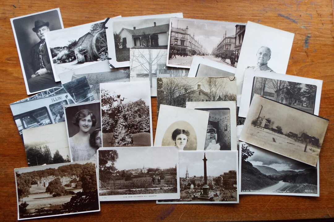 Lot of 23 Old Antique Assorted Real Photo POSTCARDS Cumberland Gap ...