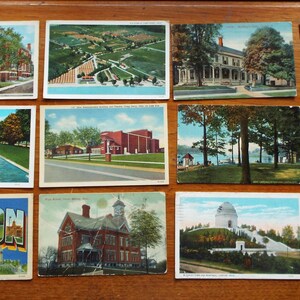 HUGE Lot of 344 Old Antique Assorted OHIO POSTCARDS Findlay Dayton ...