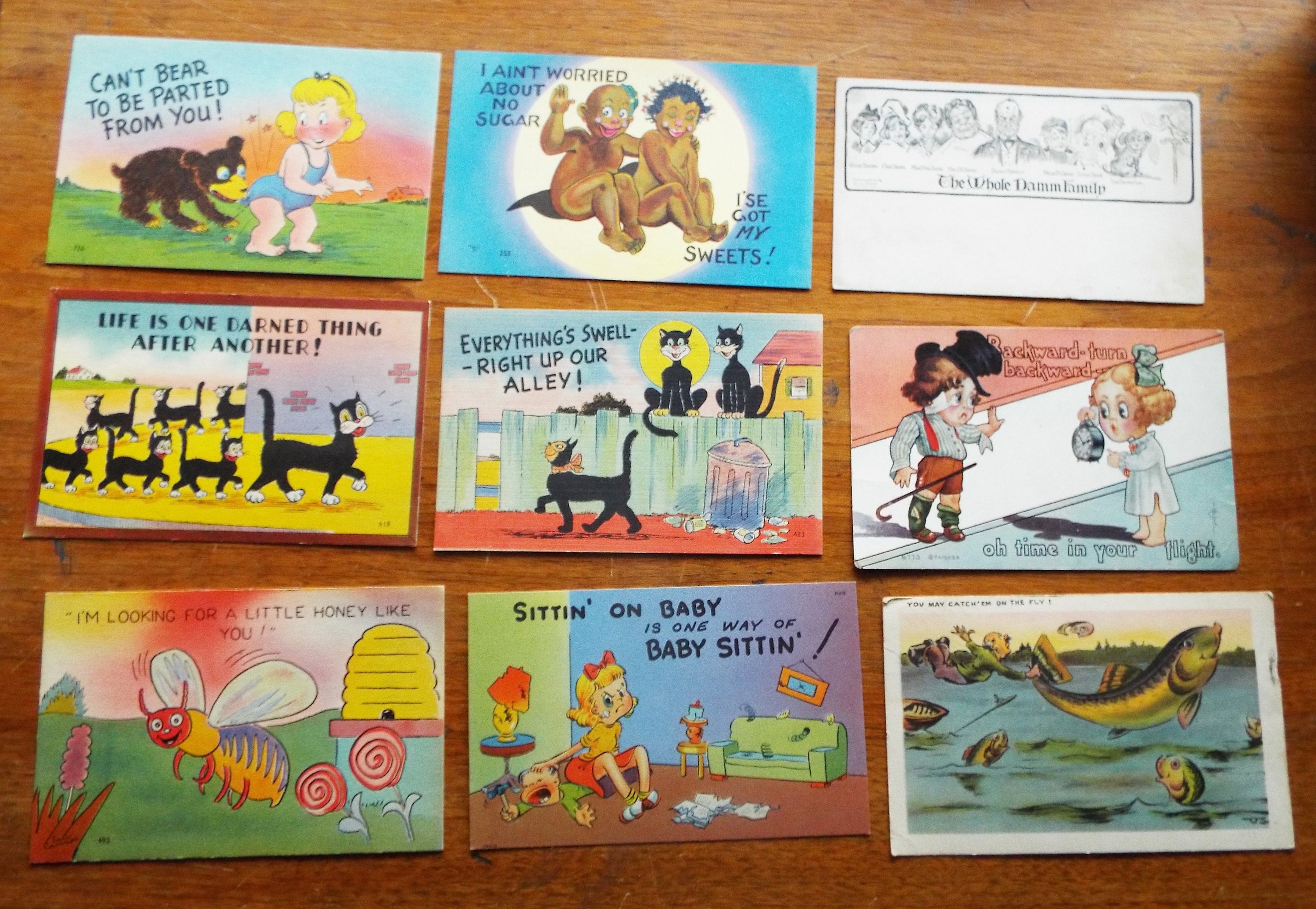 Lot of 199 Old Antique COMEDY POSTCARDS Comical Jokes Satire - Etsy