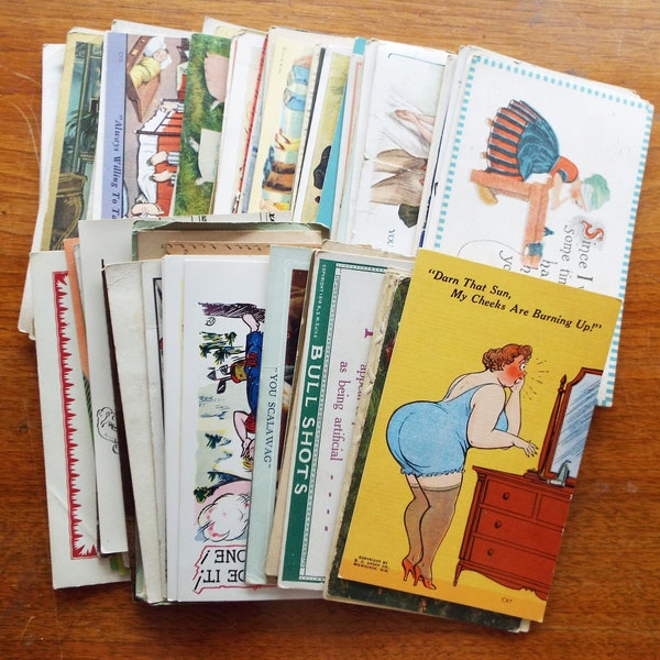 Comical Postcard - Etsy