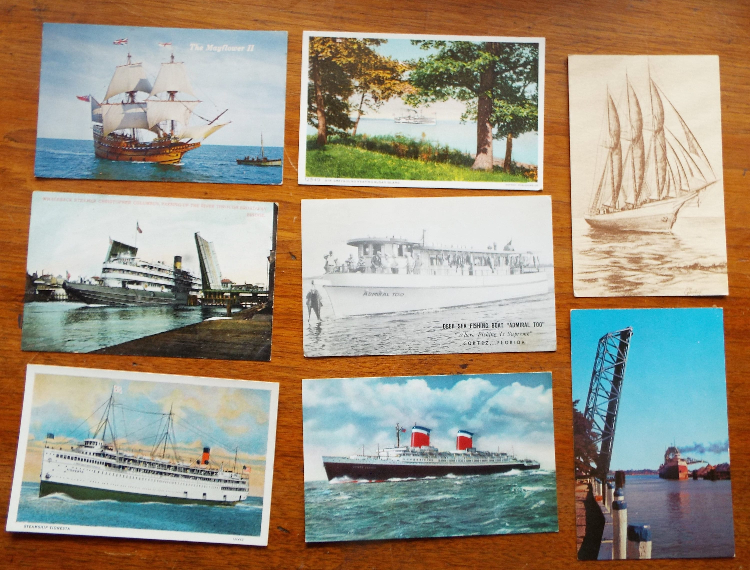 Lot of 139 Old Antique Assorted BOATS & SHIPS POSTCARDS Steamships - Etsy