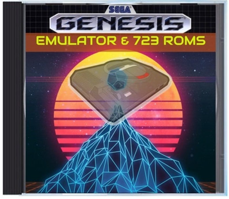 Emulador de Sega Genesis y ROMS de 723 juegos en DVD - Etsy México