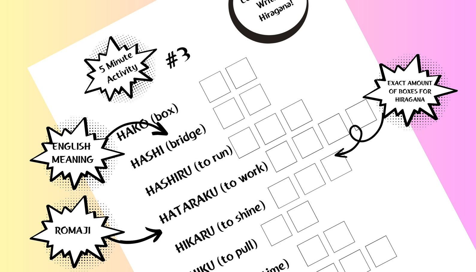 Writing Hiragana Practice for Beginners, Start Writing in Japanese ...