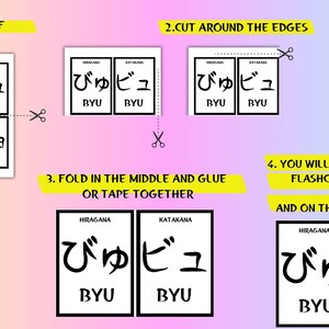 Printable Hiragana and Katakana Flashcards for Beginners With Romaji ...