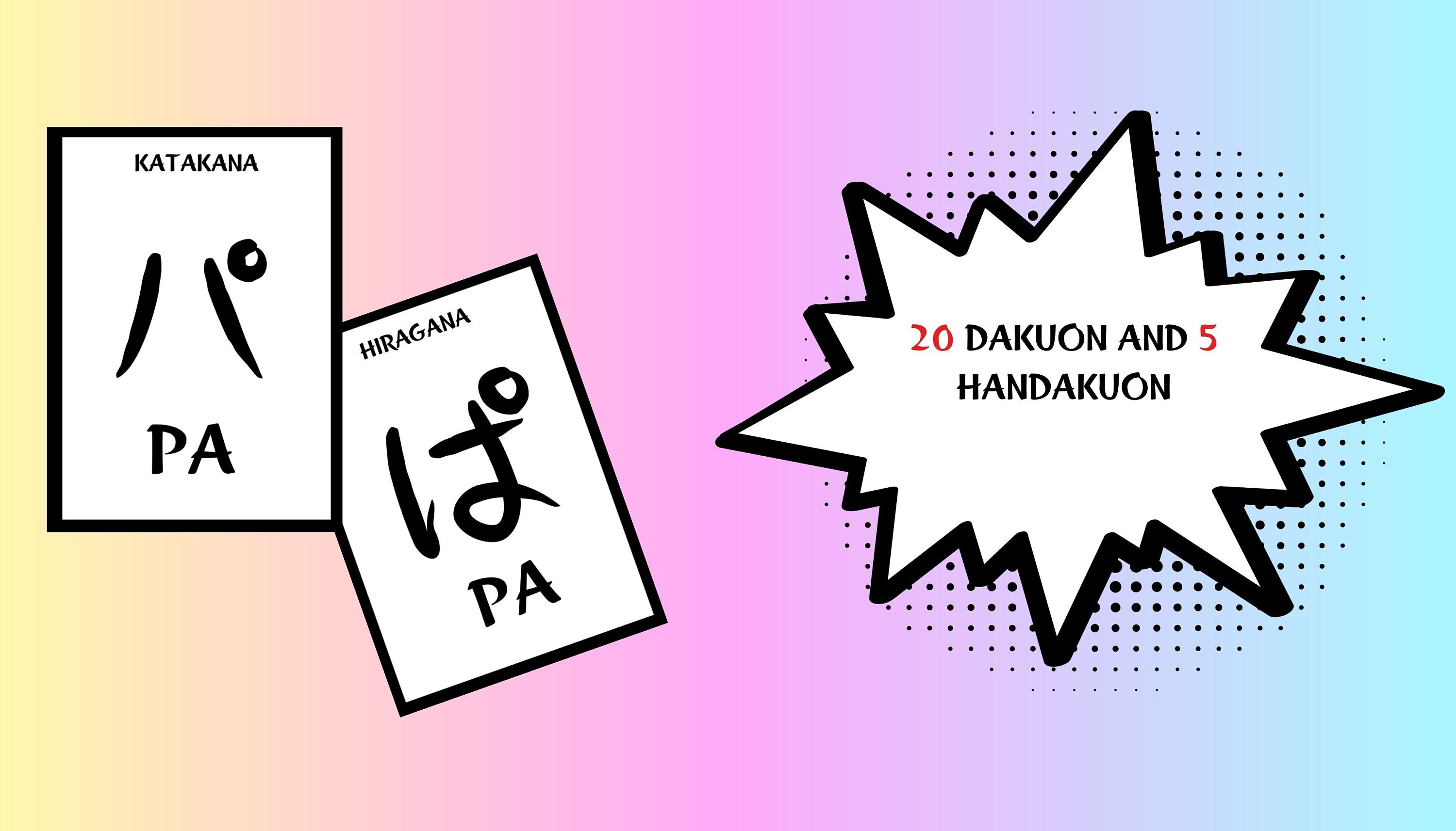 Printable Hiragana and Katakana Flashcards for Beginners With Romaji ...