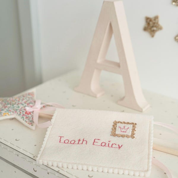 Tooth Fairy Pouch Felted - Etsy