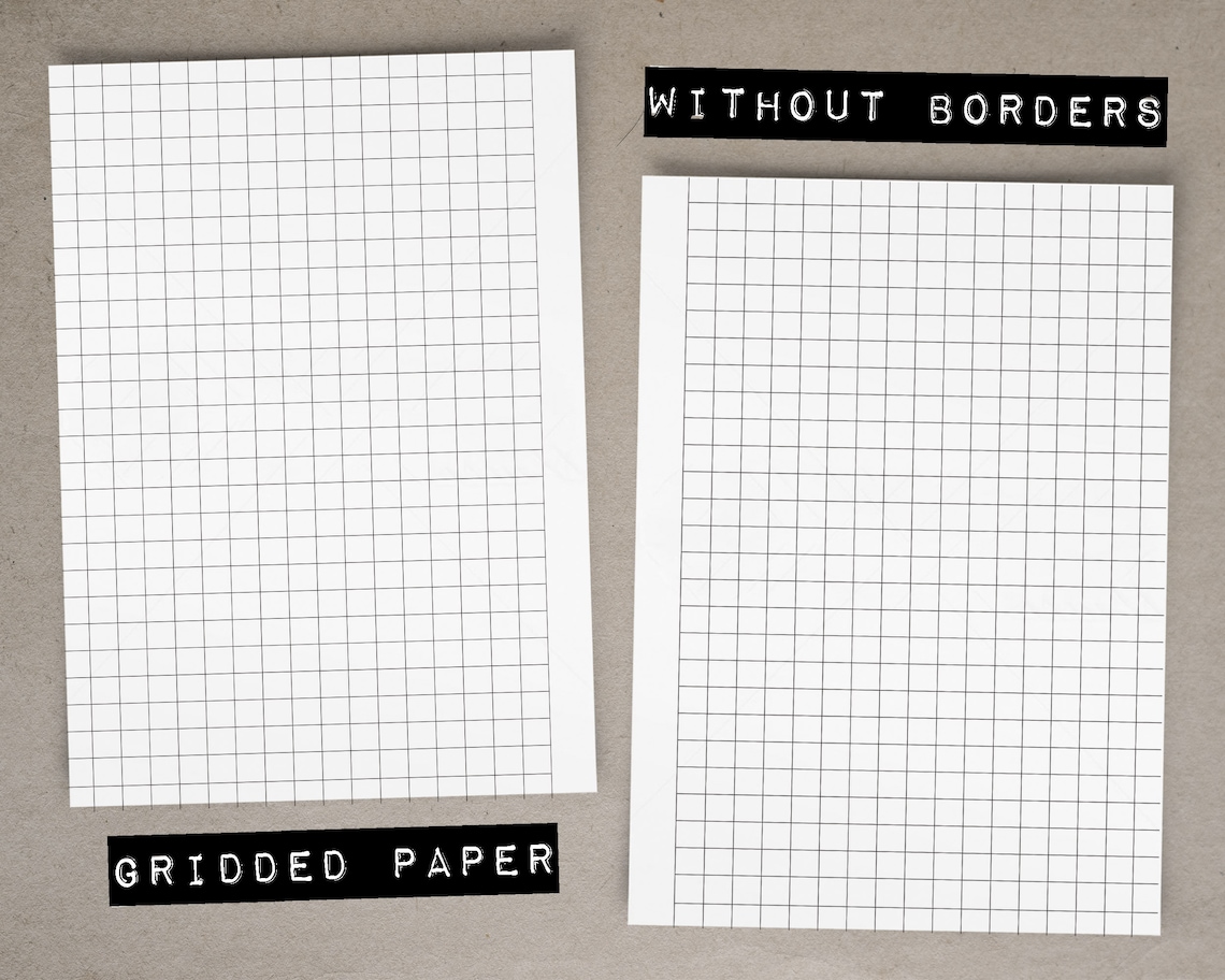 Printable Note Paper / A5 Lined Paper / Dotted Grid Paper / Lined Paper ...