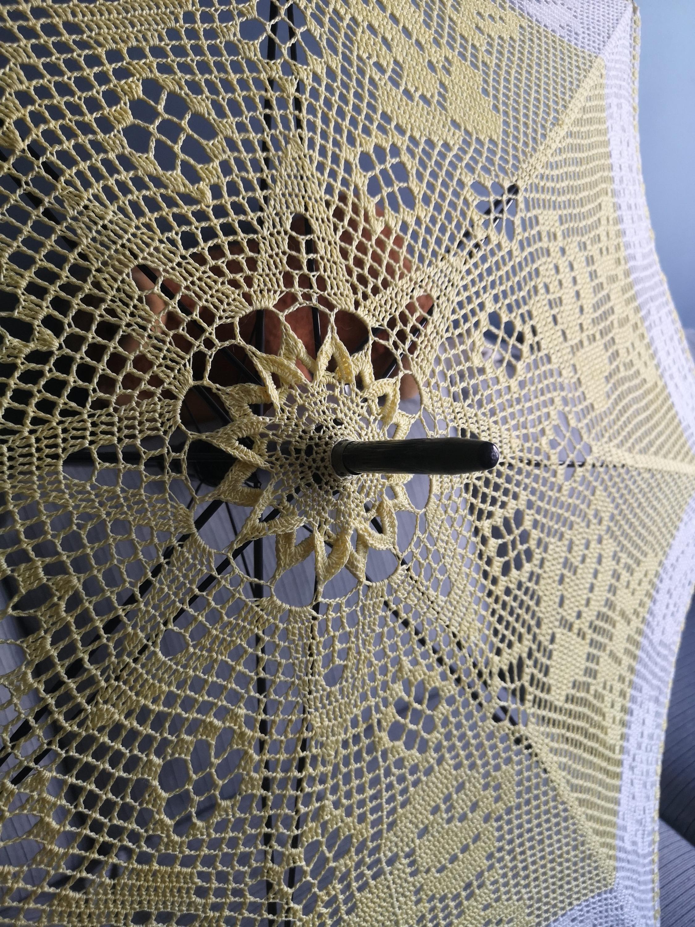 Handmade Macramé Parasol / Crochet Sun Umbrella - Etsy