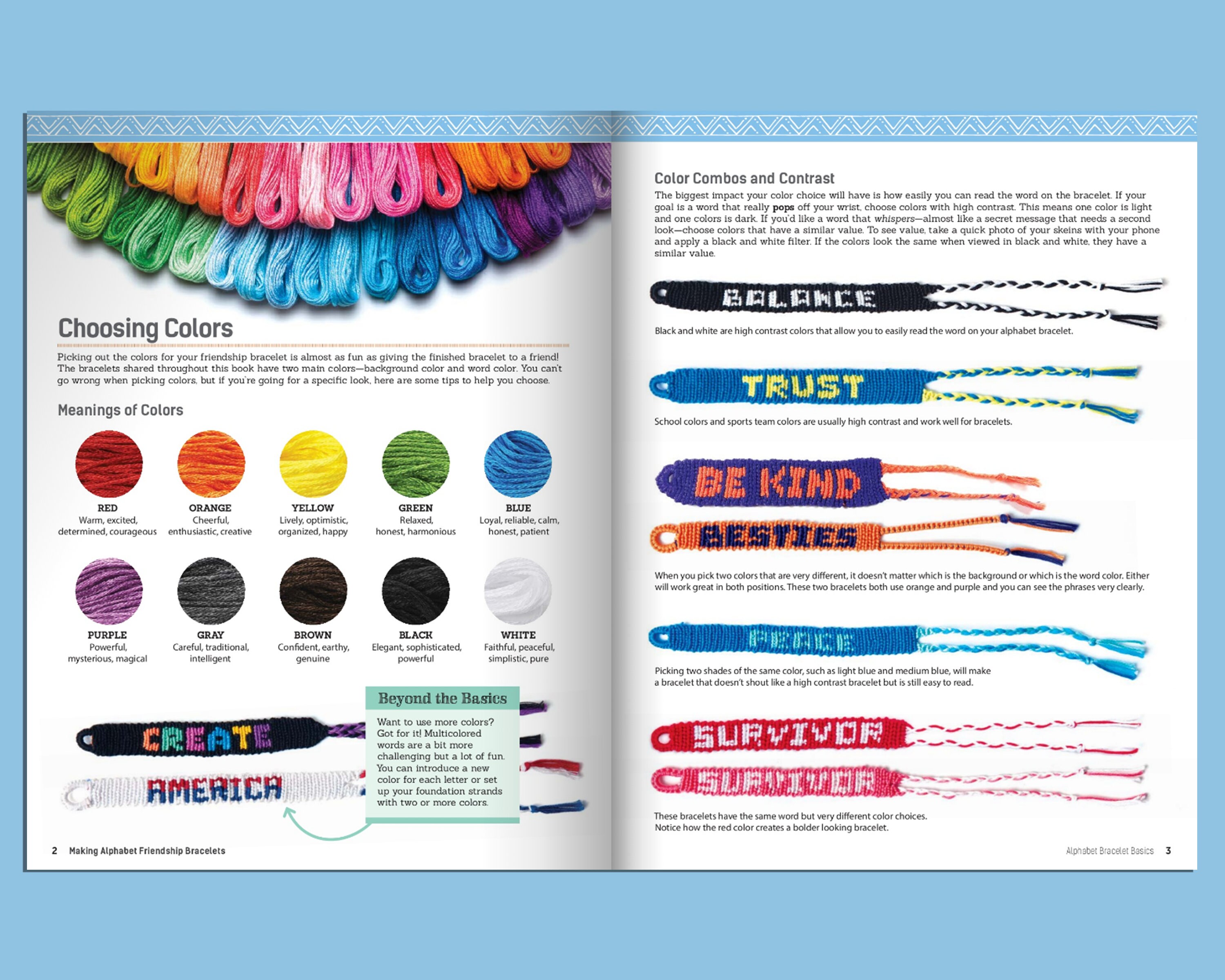 Book: Making Alphabet Friendship Bracelets Book How to Make - Etsy