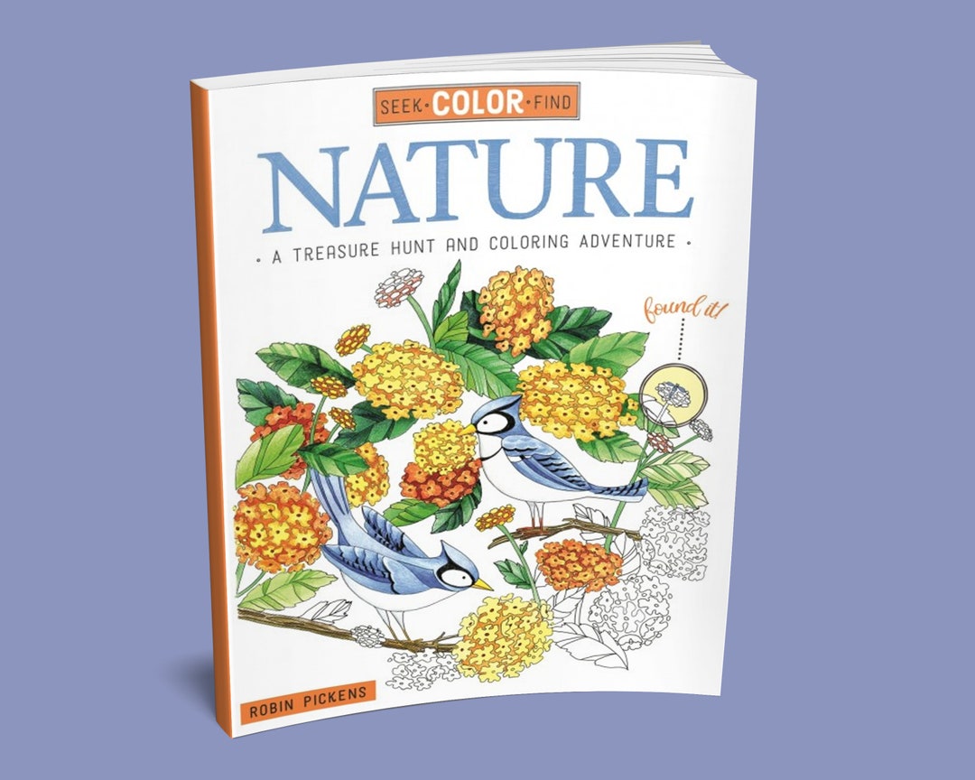 Coloring Book: Seek, Color, Find Nature Coloring Book - Coloring and ...